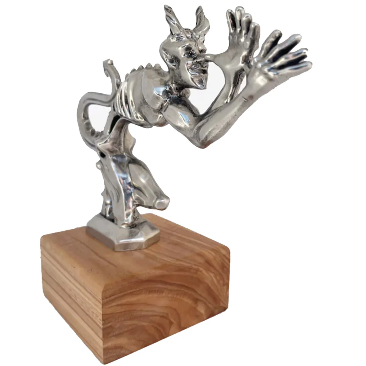Cock-N-Snook Speed Demon Pewter Hood Ornament | Raney's
