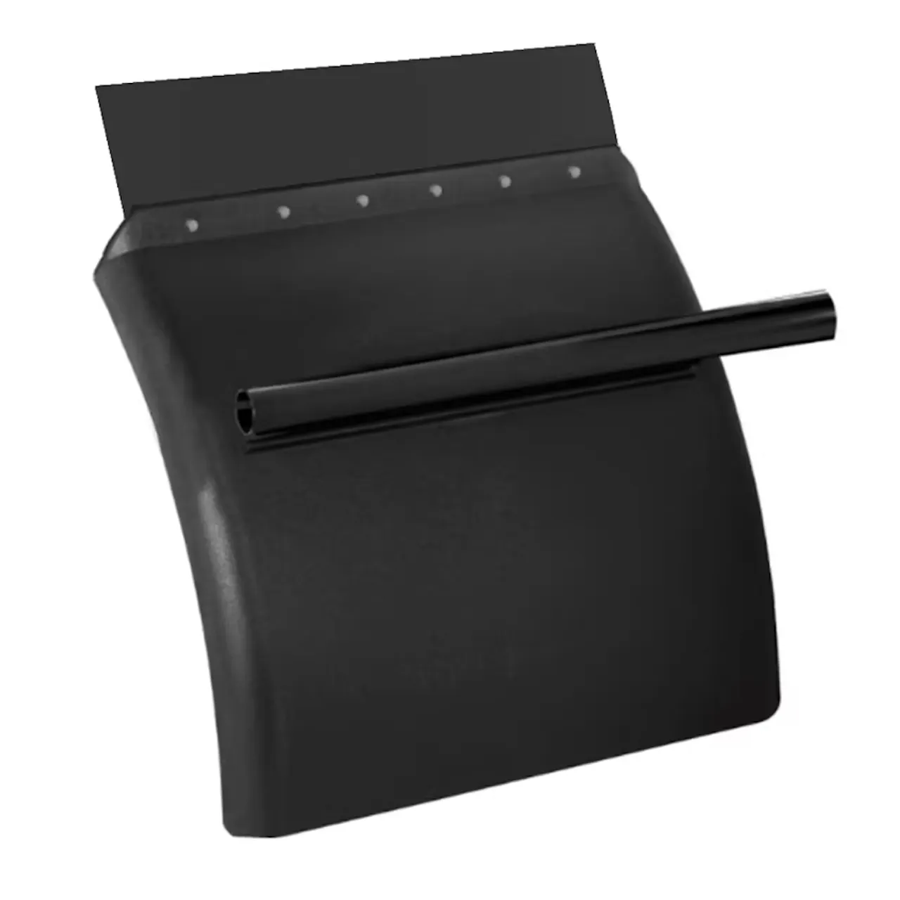 24" Black Poly Tube Mount Quarter Fender With Mud Flaps | Raney's