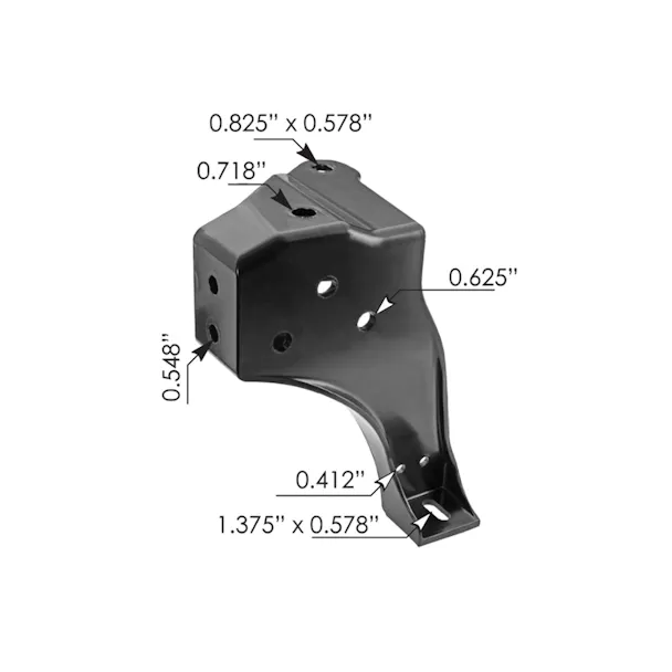 Freightliner M2 Bumper Bracket 21-29049-002 | Raney's