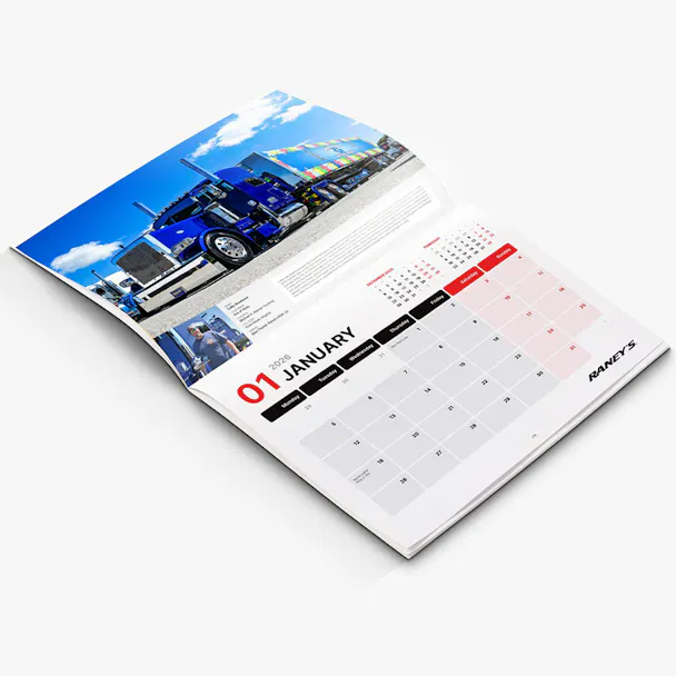 Raney's Truck Parts 2026 Wall Calendar