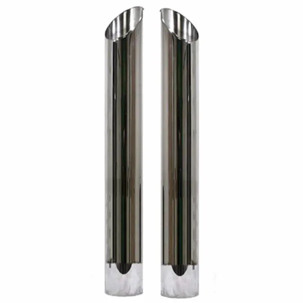 Peterbilt 379 6" Diameter Chrome Pickett Elbow Exhaust Kit