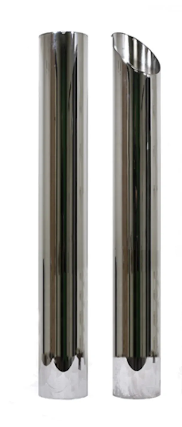 Peterbilt 379 6" Diameter Chrome Pickett Elbow Exhaust Kit