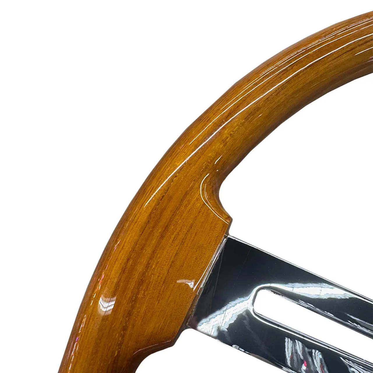 18" Classic Light Mahogany Steering Wheel | Raney’s x SCI Exclusive