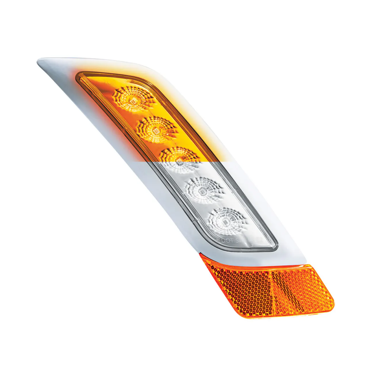 Peterbilt 579 589 LED Amber Fender Turn Signal Light