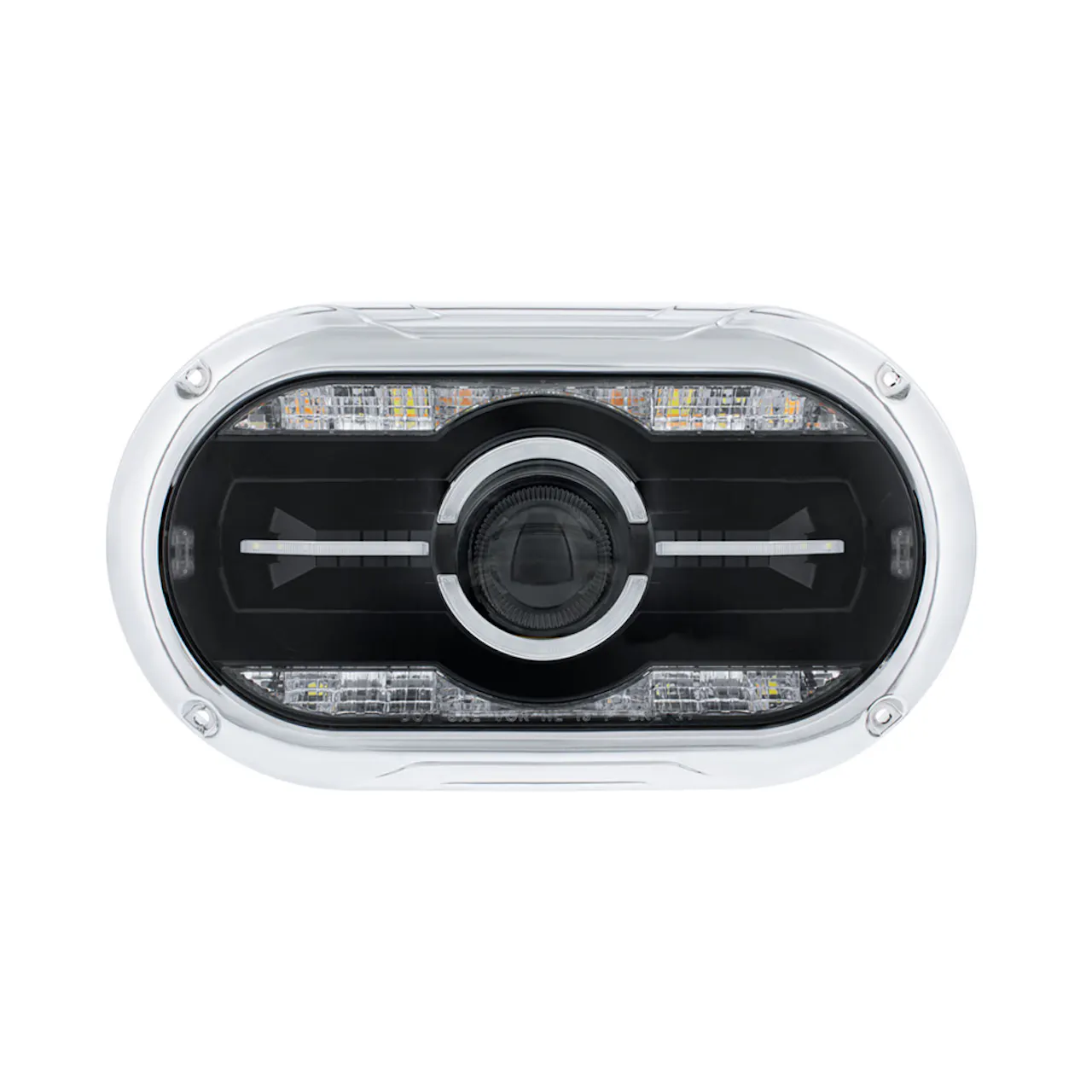 Full LED One-Piece Style Blackout Projector Headlight