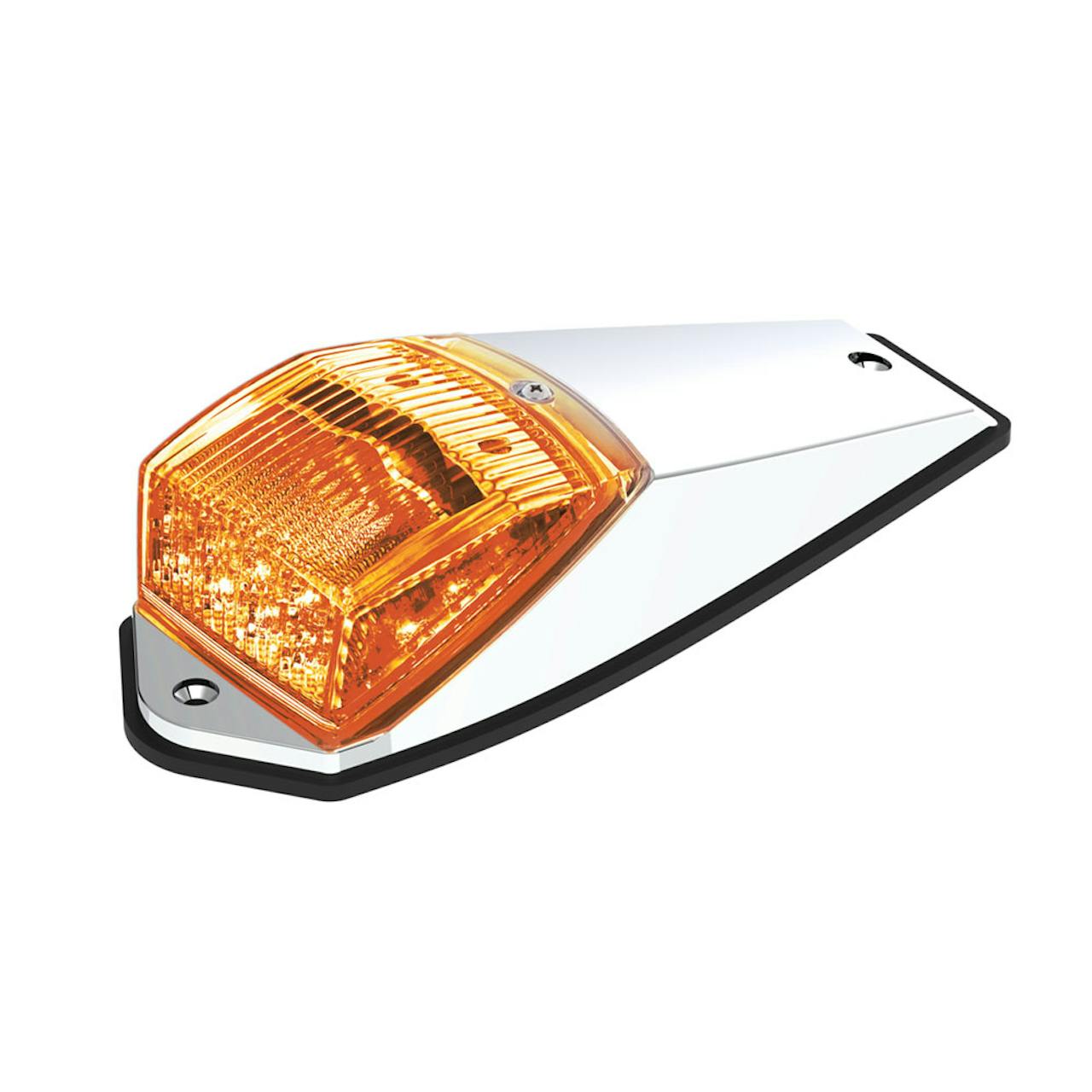 17 LED Grakon 5000 Style Double Fury Amber Square Cab Light