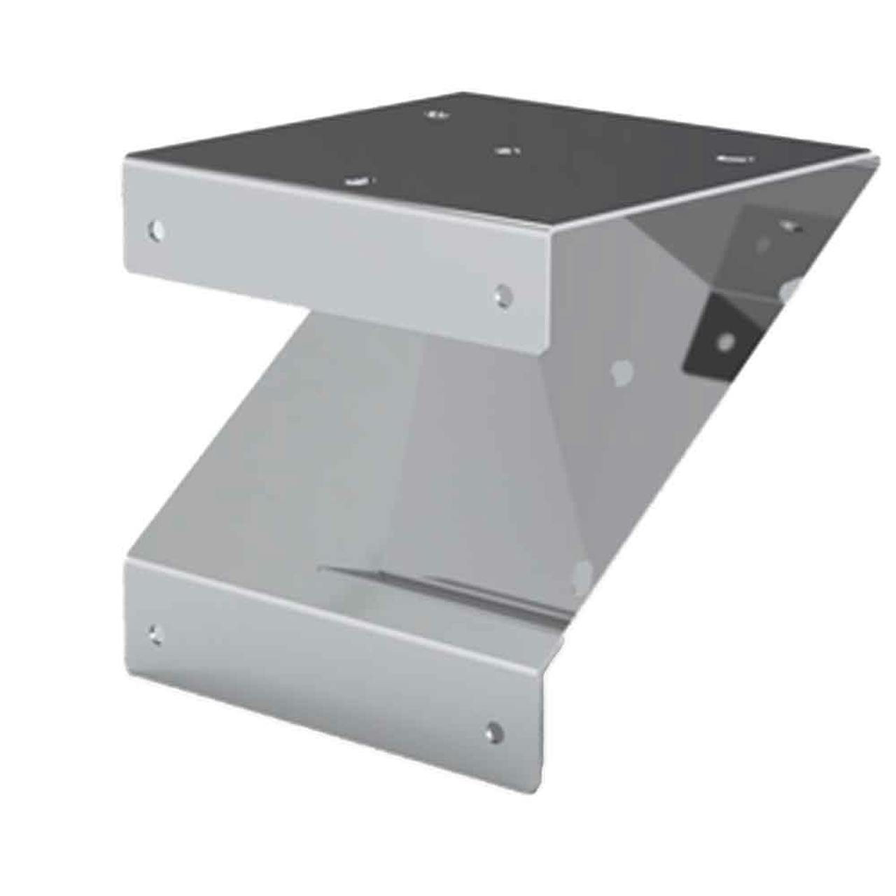 7" Universal 430 Stainless Steel Beacon Light Bracket