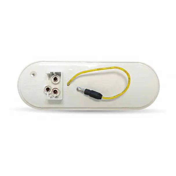 6" Oval Dual Revolution STT LED Light With Amber Strobe