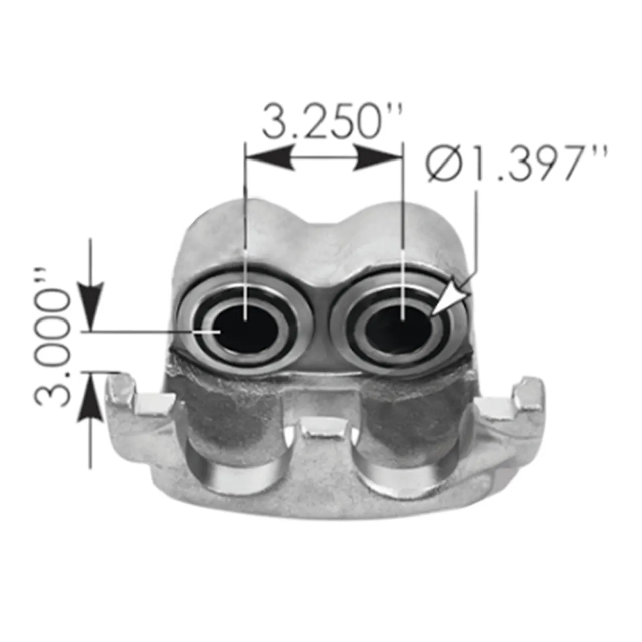 Chevrolet 66mm Disc Brake Caliper 55804 R55804 | Raney's