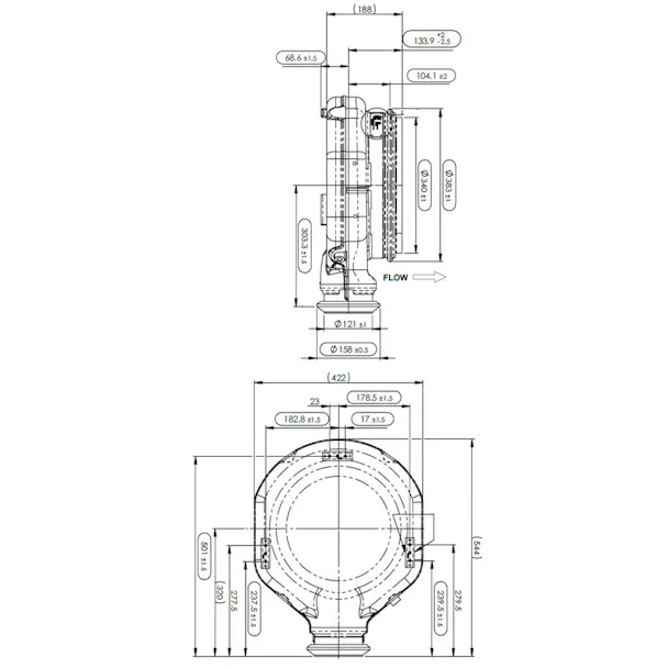 Cummins Paccar DOC Pancake Inlet 4394756 4394756NX | Raney’s