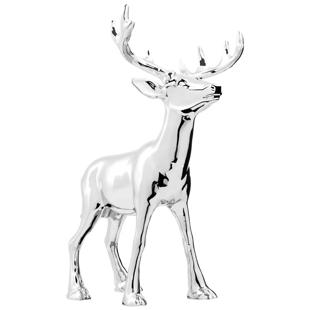 Chrome Buck Hood Ornament by Grand General | Raney's
