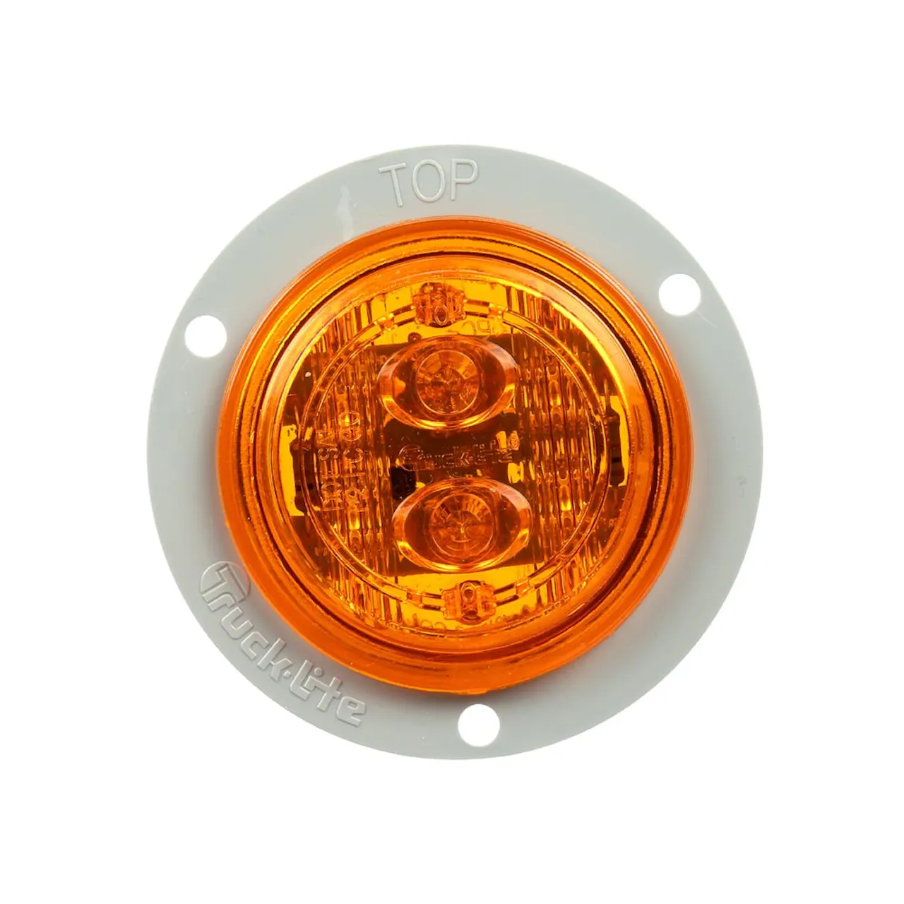 LED Model 30 Low Profile Yellow Light With Flange Mount 30386Y - Raney ...