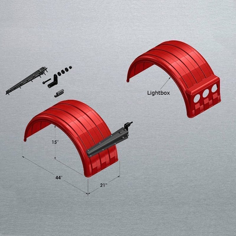 Shop Minimizer Poly Truck 1900 Series Fenders Online