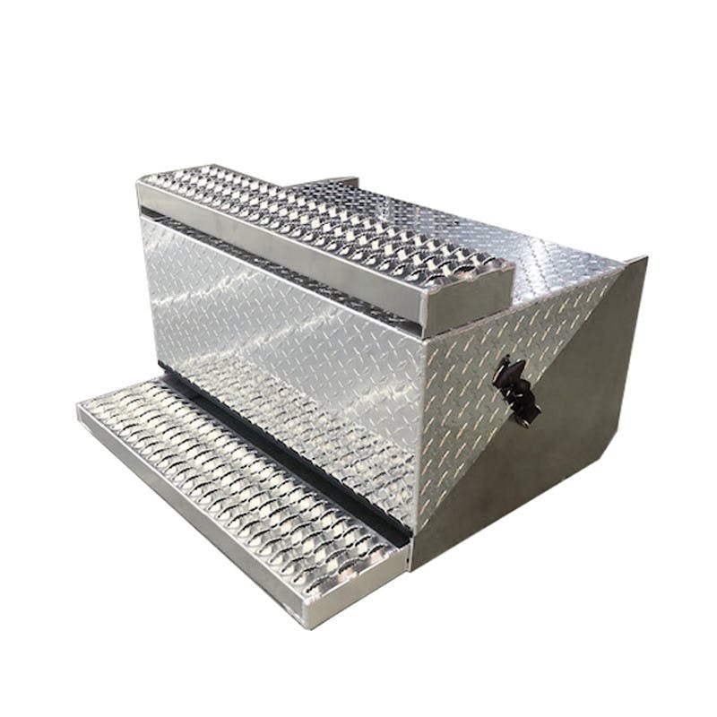 Peterbilt 379 388 389 Aluminum Diamond Plate Battery Box - Raney's ...