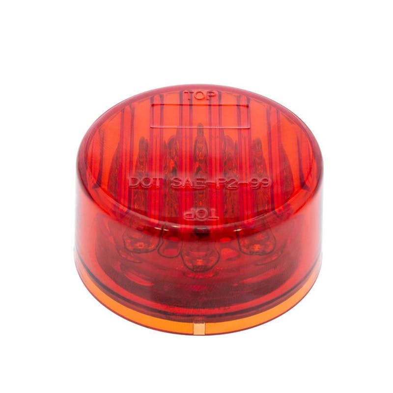 9 LED 2" Clearance Marker Light Flat - Raney's Truck Parts