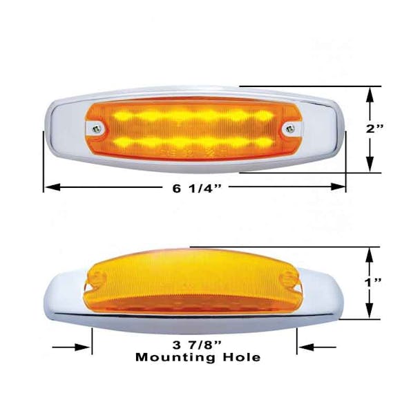 Peterbilt Style LED Marker Lights - Raney's Truck Parts