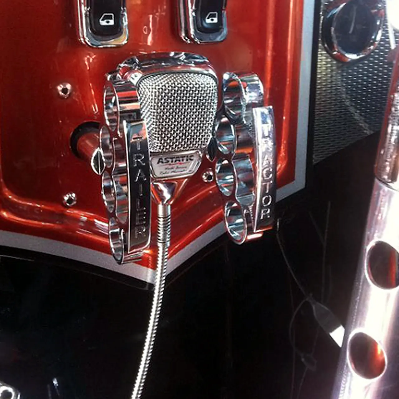 Brass Knuckle Air Brake Knobs